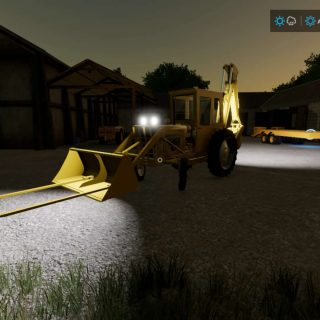 International Harvester 340 Utility Backhoe V1.0 FS22 Mod | Farming ...
