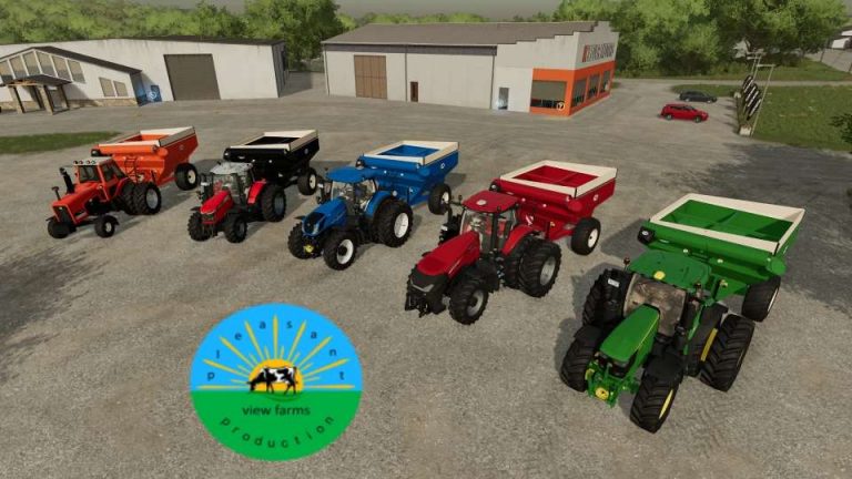 J&M 500 Grain Cart v1.0 FS22 Mod | Farming Simulator 22 Mod