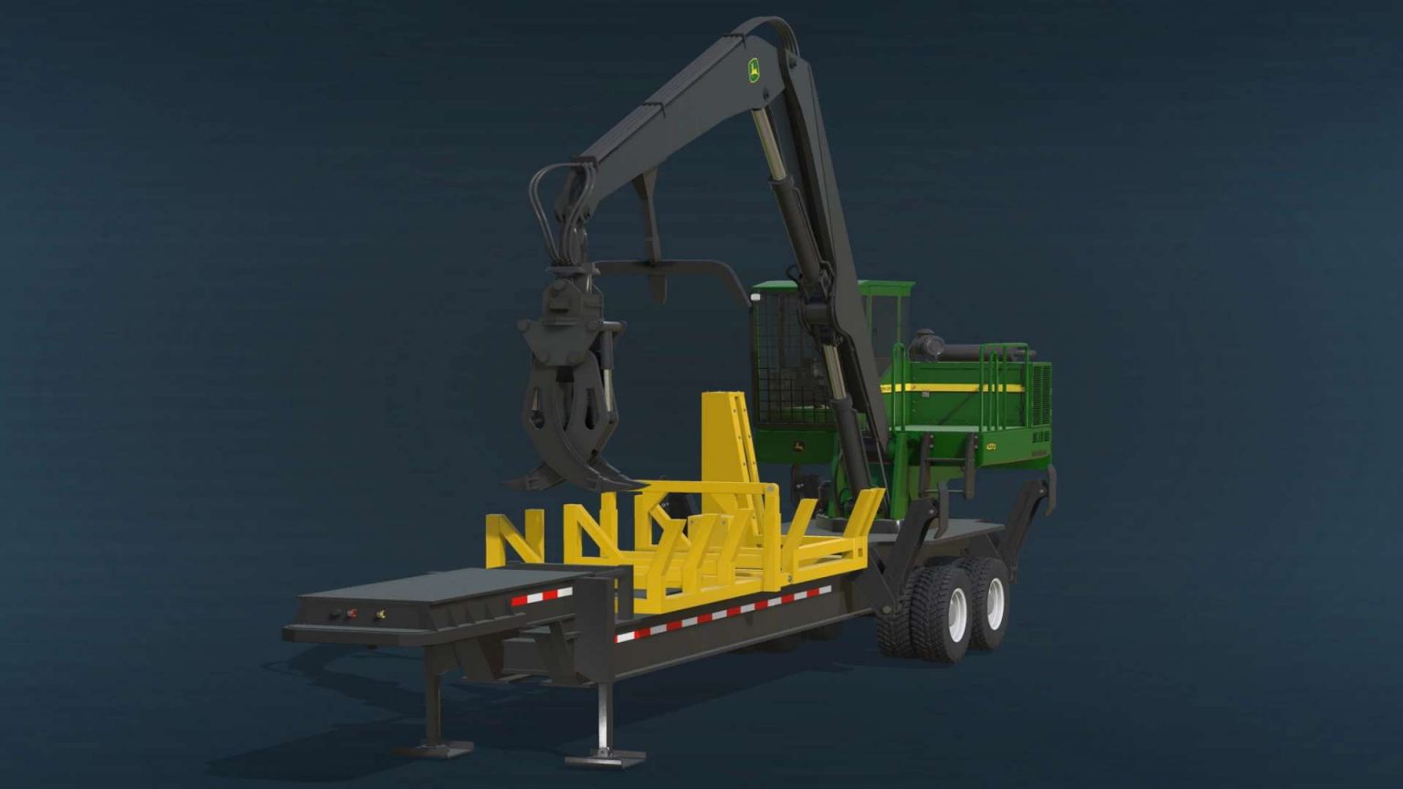 John Deere 437D SawBuck v1.0 FS22 Mod | Farming Simulator 22 Mod