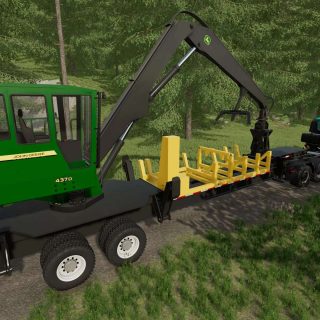 John Deere 437D SawBuck v1.0 FS22 Mod | Farming Simulator 22 Mod