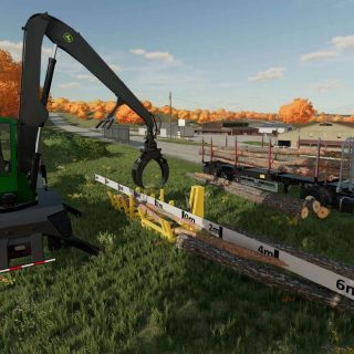 John Deere 437D SawBuck v1.0 FS22 Mod | Farming Simulator 22 Mod