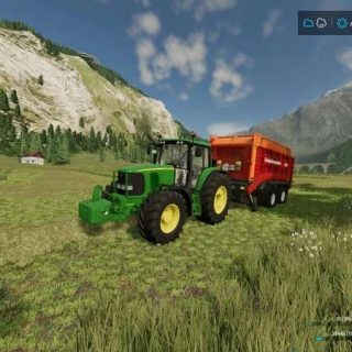 John Deere 6000 series v3.2 FS22 Mod | Farming Simulator 22 Mod
