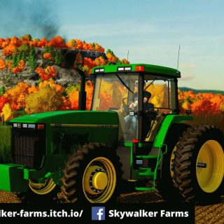 John Deere 8000/8010 Series v1.0.0.1 FS22 Mod | Farming Simulator 22 Mod
