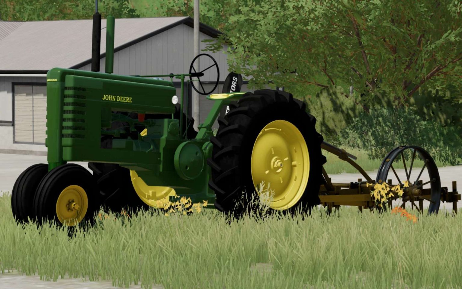 John Deere Model B V2.0 FS22 Mod | Farming Simulator 22 Mod