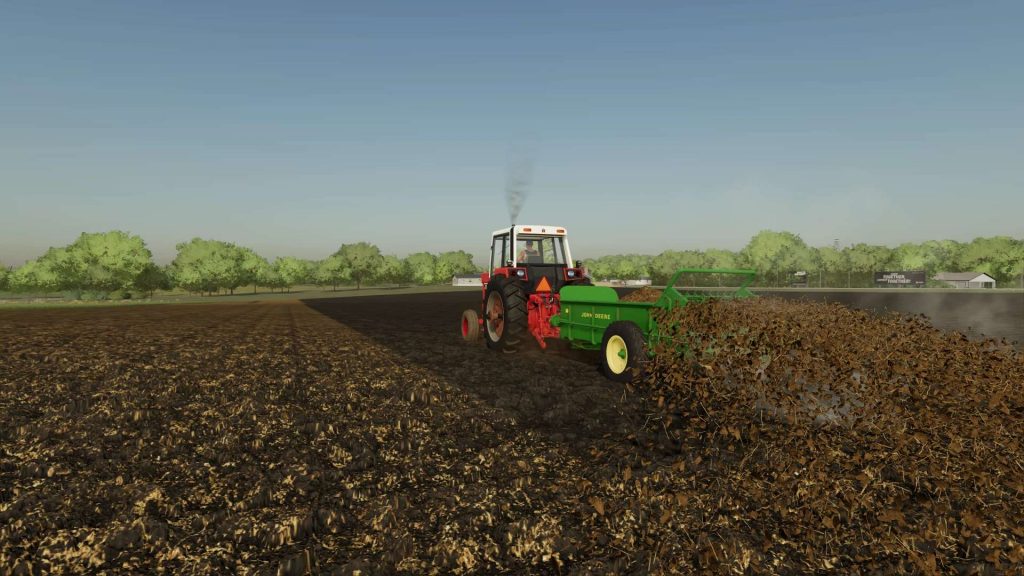 John Deere Model N Manure Spreader v2.0 FS22 Mod | Farming Simulator 22 Mod