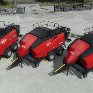 Kuhn / Deutz-Fahr / Vicon Baler Pack v1.0 FS22 Mod | Farming Simulator ...