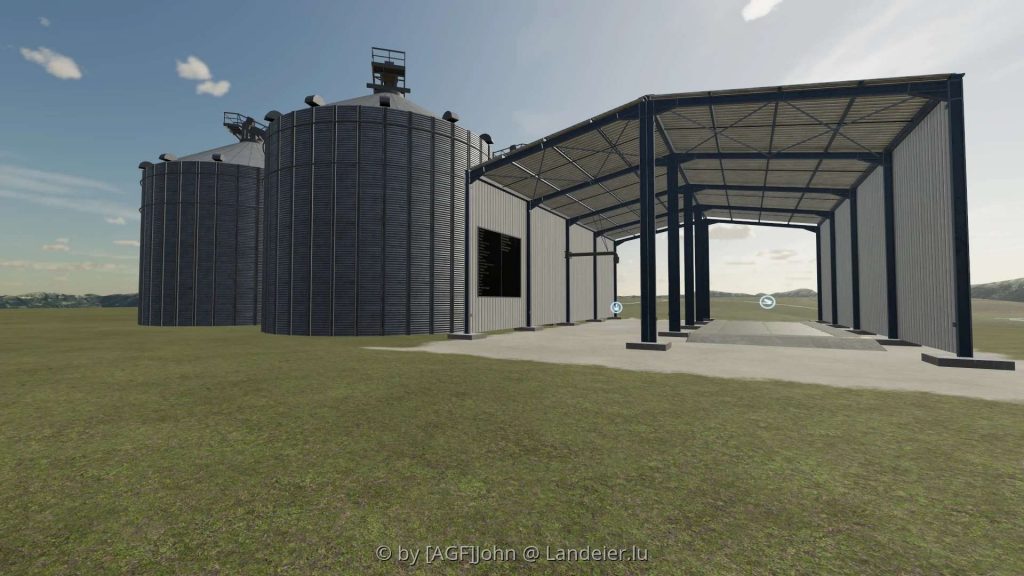 Large Silo facility v1.0 FS22 Mod | Farming Simulator 22 Mod
