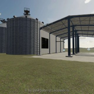 Large Silo facility v1.0 FS22 Mod | Farming Simulator 22 Mod