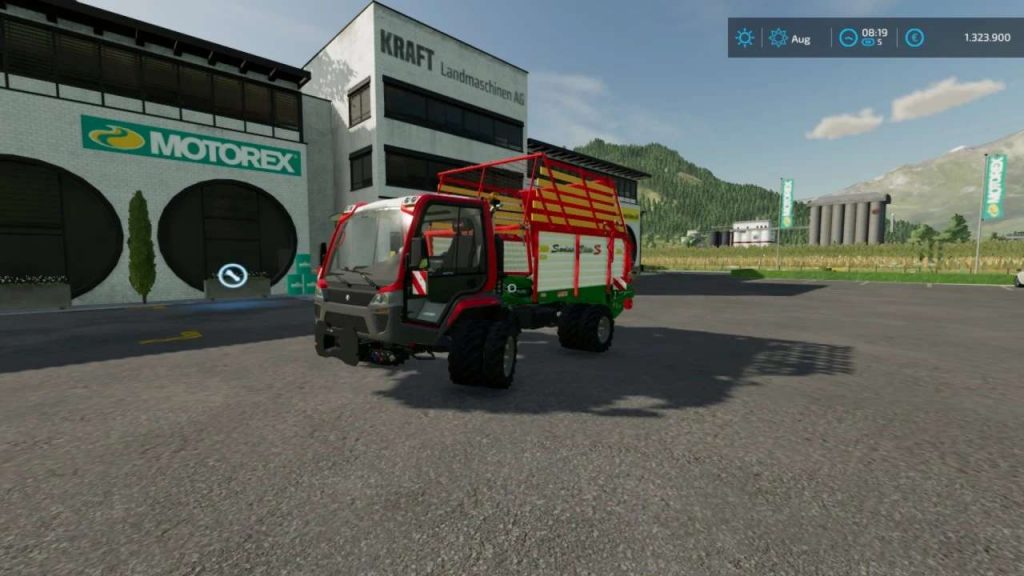 Lindner Unitrac 112 LDrive BETA v1.0 FS22 Mod | Farming Simulator 22 Mod
