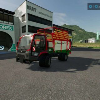 Lindner Unitrac 112 LDrive BETA v1.0 FS22 Mod | Farming Simulator 22 Mod