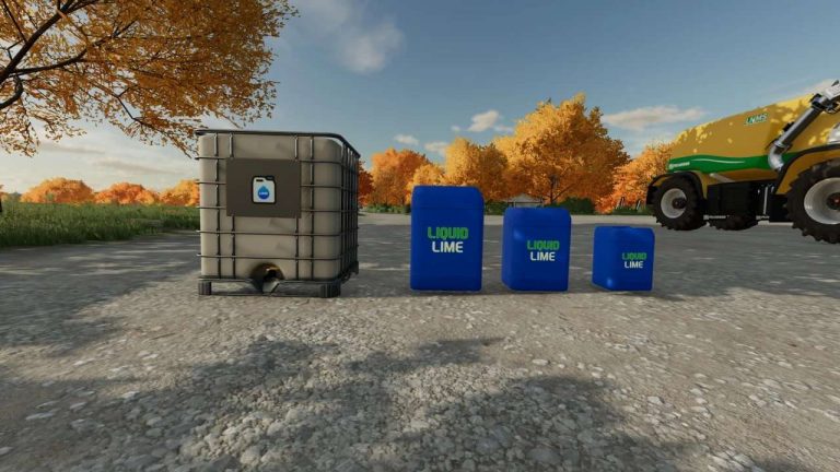 Liquid Lime v1.0 FS22 Mod | Farming Simulator 22 Mod