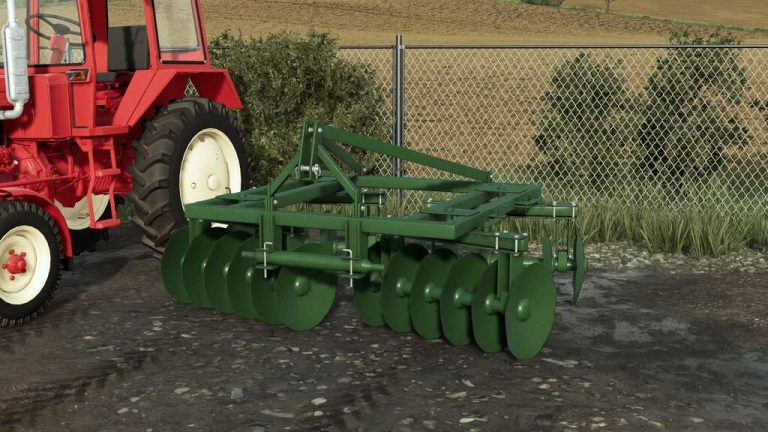 Lizard Disc Harrow 2.5 v1.0 FS22 Mod | Farming Simulator 22 Mod