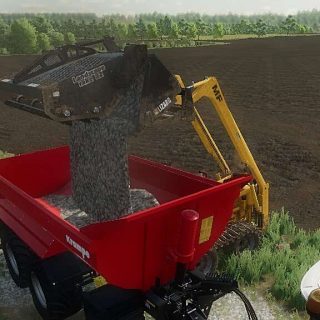 Lizard Landscape Rake For Skid Steer v1.0 FS22 Mod | Farming Simulator ...