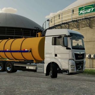 Man Manure Tank v1.0 FS22 Mod | Farming Simulator 22 Mod