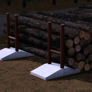 Mobile Wood Storage v1.0 FS22 Mod | Farming Simulator 22 Mod