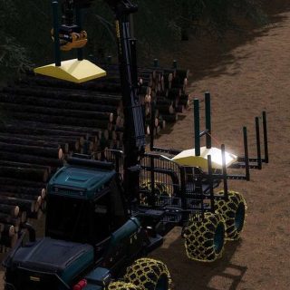Mobile Wood Storage v1.0 FS22 Mod | Farming Simulator 22 Mod