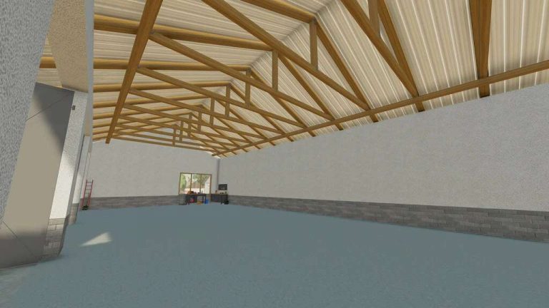 Modern Barn v1.0 FS22 Mod | Farming Simulator 22 Mod