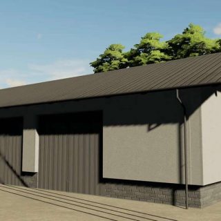 Modern Barn v1.0 FS22 Mod | Farming Simulator 22 Mod