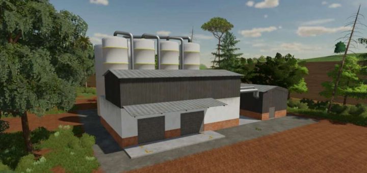 Asphalt Factory v1.0 FS22 Mod | Farming Simulator 22 Mod