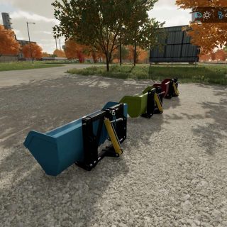 Mounted Bucket v1.0 FS22 Mod | Farming Simulator 22 Mod