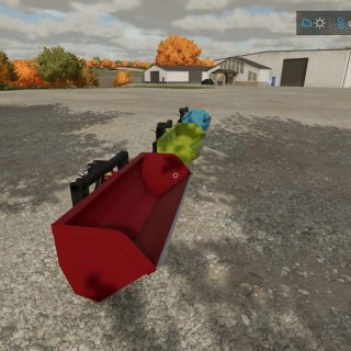 Mounted Bucket v1.0 FS22 Mod | Farming Simulator 22 Mod