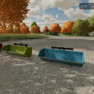 Mounted Bucket v1.0 FS22 Mod | Farming Simulator 22 Mod