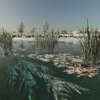 Natural Waterplants v1.0 FS22 Mod | Farming Simulator 22 Mod