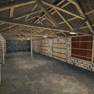 Old Big Building v1.1 FS22 Mod | Farming Simulator 22 Mod