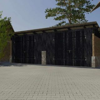 Old Brick Building Pack v1.0 FS22 Mod | Farming Simulator 22 Mod