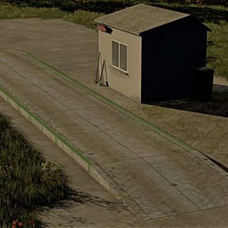 Old Small Weighing Station v1.0 FS22 Mod | Farming Simulator 22 Mod