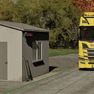 Old Small Weighing Station v1.0 FS22 Mod | Farming Simulator 22 Mod