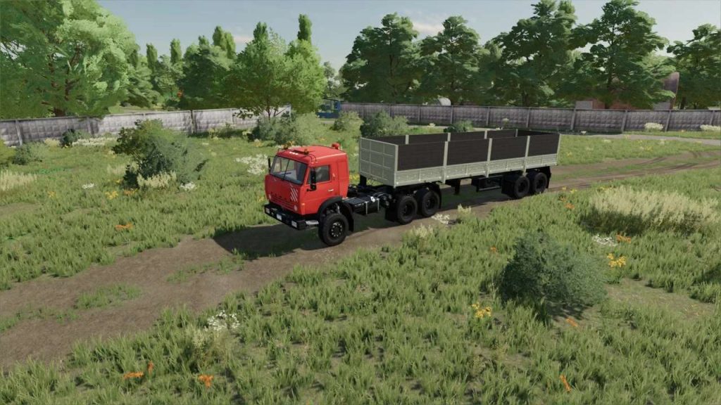 Pack Kamaz / Nefaz / Tonar v1.0 FS22 Mod | Farming Simulator 22 Mod