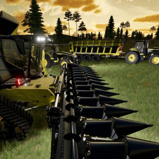 PACK UNREAL BLACK & YELLOW C16F AND HD50F V1.0 FS22 Mod | Farming ...