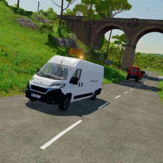 Peugeot Boxer v1.2 FS22 Mod | Farming Simulator 22 Mod