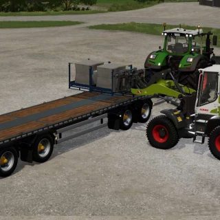 Self Built Bale Trailer v1.0 FS22 Mod | Farming Simulator 22 Mod