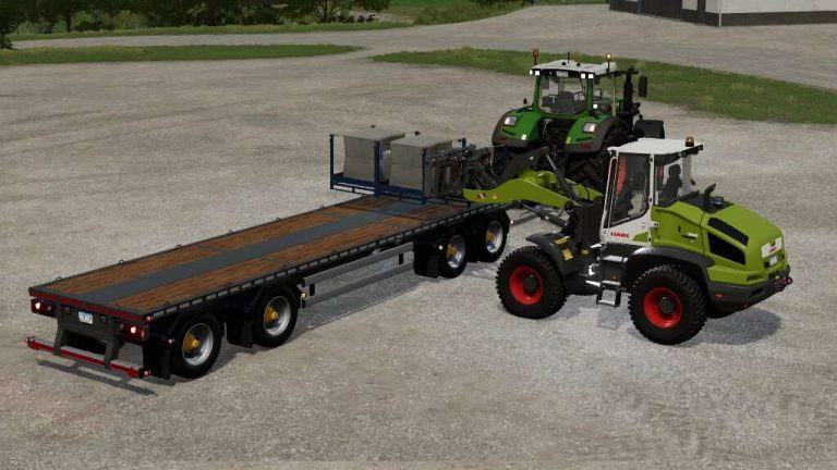 Self Built Bale Trailer v1.0 FS22 Mod | Farming Simulator 22 Mod