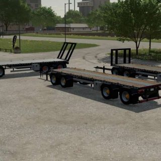 Self Built Bale Trailer v1.0 FS22 Mod | Farming Simulator 22 Mod