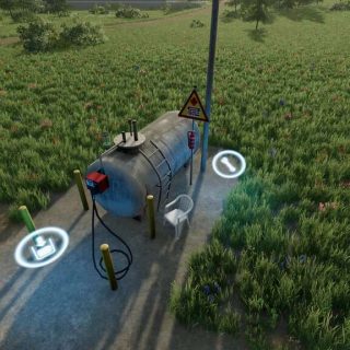 Simple Diesel Tank v1.0 FS22 Mod | Farming Simulator 22 Mod