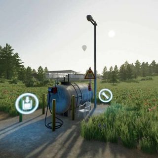 Simple Diesel Tank v1.0 FS22 Mod | Farming Simulator 22 Mod