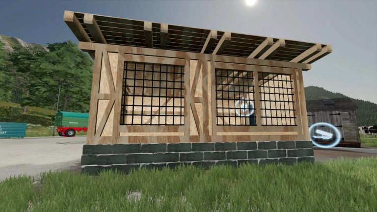 Small Chicken Coop v1.0 FS22 Mod | Farming Simulator 22 Mod