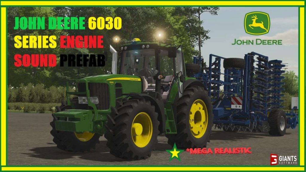 Sounds JOHN DEERE PREFAB v1.0 FS22 Mod | Farming Simulator 22 Mod