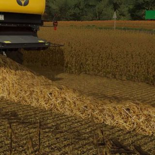 Soybean Straw v1.0 FS22 Mod | Farming Simulator 22 Mod