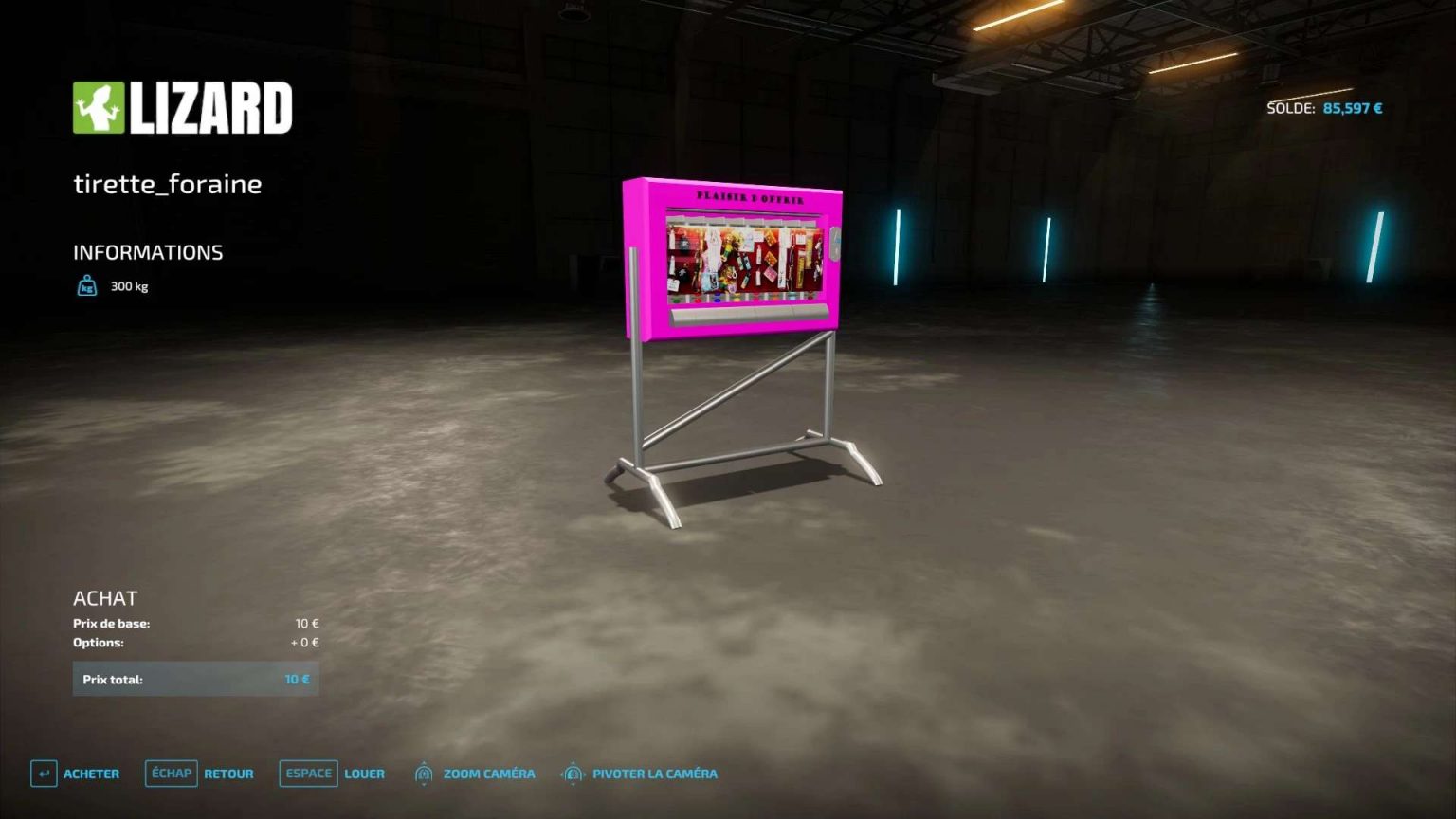 Tirette foraine v1.0 FS22 Mod | Farming Simulator 22 Mod