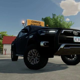 Toyota Hilux Invincible - Agricultural convoy v1.0 FS22 Mod | Farming ...