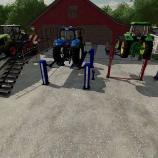 Used Lifting Platforms v1.0 FS22 Mod | Farming Simulator 22 Mod