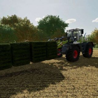 Wheel Loader Long Forks Pack v1.1 FS22 Mod | Farming Simulator 22 Mod