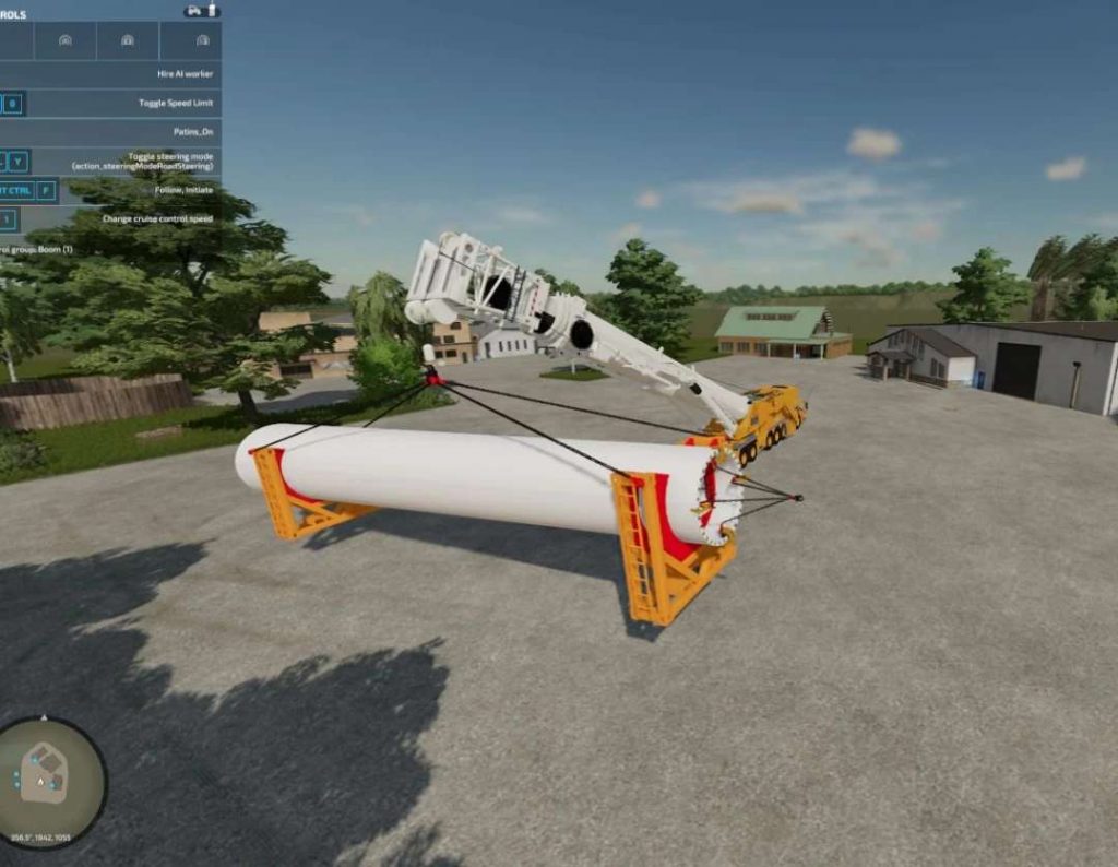 Wind Turbine Kit v2.0 FS22 Mod | Farming Simulator 22 Mod