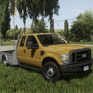 2008 Ford F-350 V2.0 FS22 Mod | Farming Simulator 22 Mod