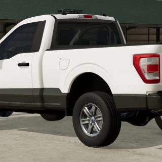 2021 F150 Single Cab V1.0 FS22 Mod | Farming Simulator 22 Mod