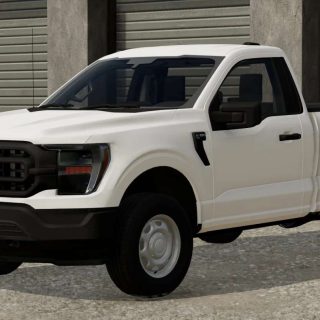 2021 F150 Single Cab V1.0 FS22 Mod | Farming Simulator 22 Mod